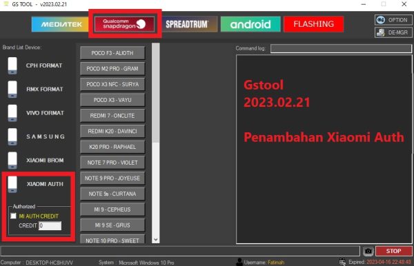 Hapus Pola & FRP Oppo A95 Cph2365 - Gstool.id