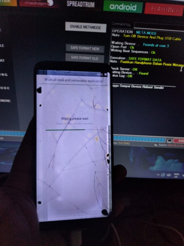 Hapus Demo Oppo A16 Cph2269 Via Gstool - Gstool.id