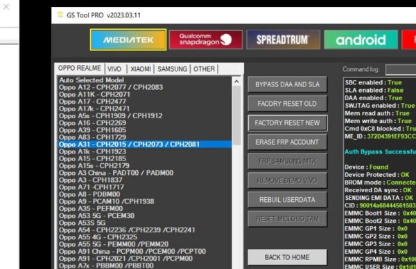 Gambar Test Point Oppo F9 - Gstool.id