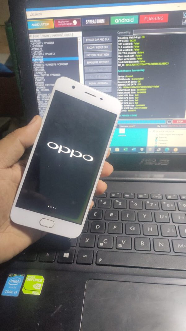 Gambar Oppo A83 Test Point - Gstool.id