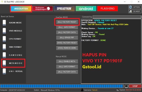 Gambar Vivo Y01 Test Point - Gstool.id