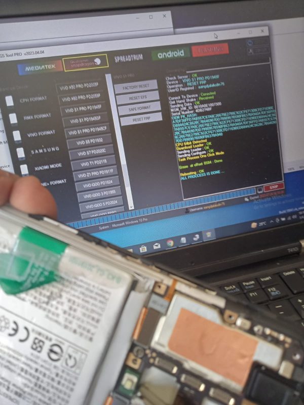 Gambar Test Point Vivo Y91c - Gstool.id