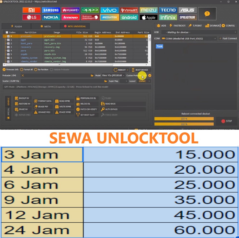 Sewa Unlocktool - Gstool.id