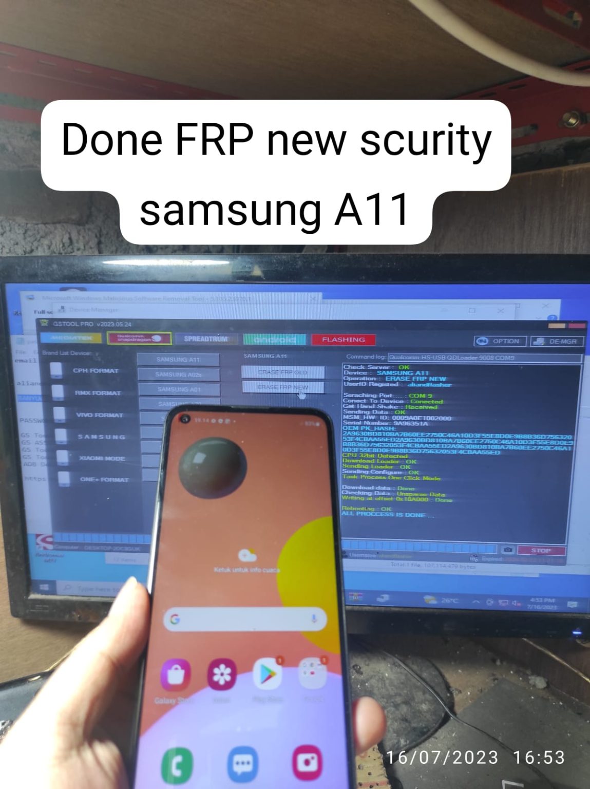 Gambar Vivo Y01 Test Point - Gstool.id