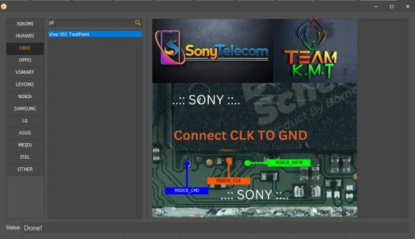 Gambar Vivo V21-V21E PD2107F Edl Point - Gstool.id